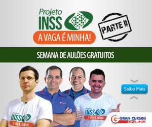 Projeto INSS - PARTE II: Semana de aulões para o concurso INSS!