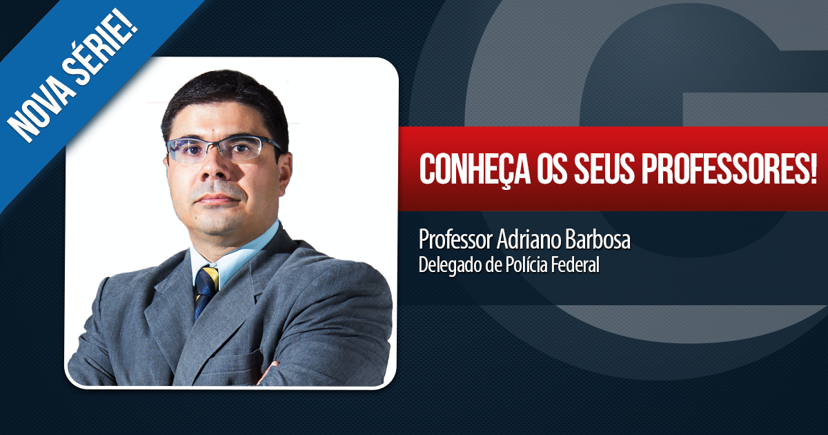 A série "Conheça o seu Professor" traz hoje a história de Adriano Barbosa