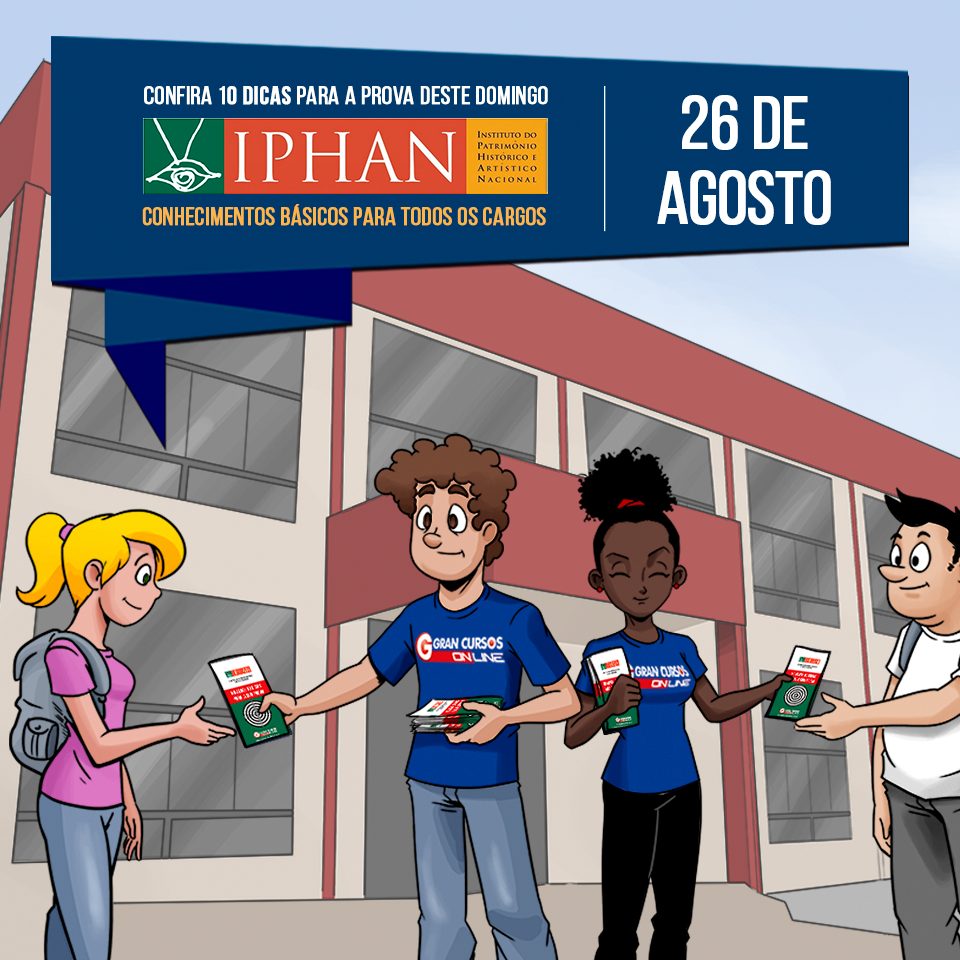 Concurso IPHAN: confira 10 dicas essenciais para a prova deste domingo (26)