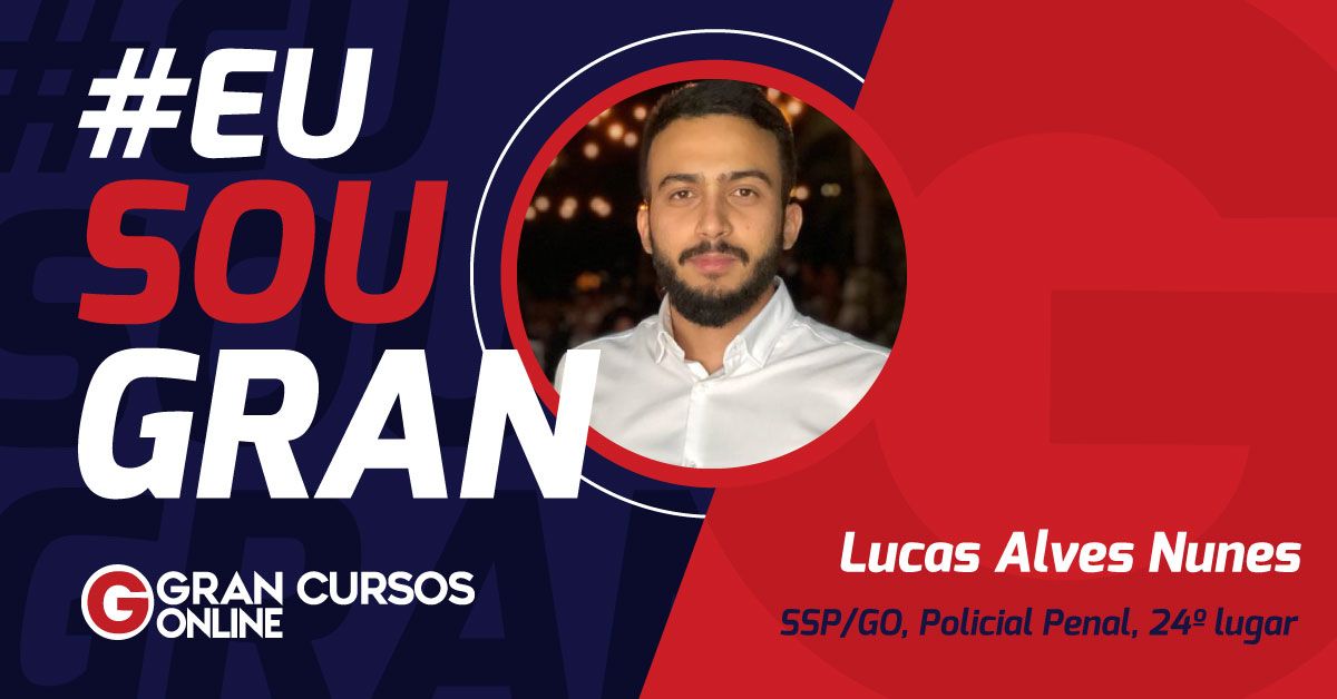 Inteligência emocional fez Lucas ser aprovado no concurso Agepen GO