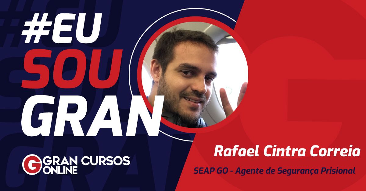 Demitido do emprego fixo, Rafael Cintra viu na carreira pública uma oportunidade