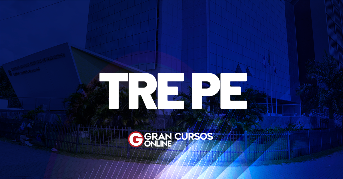 Concurso TRE PE: prazo de validade suspenso. VEJA