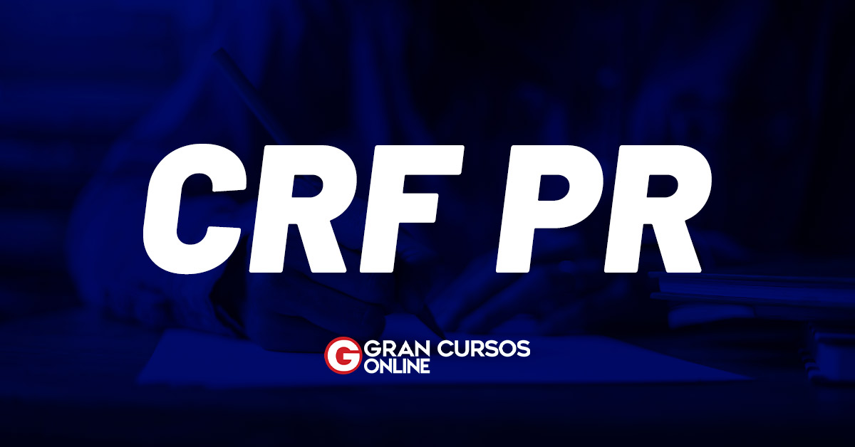 Concurso CRF PR: provas serão aplicadas no domingo. VEJA