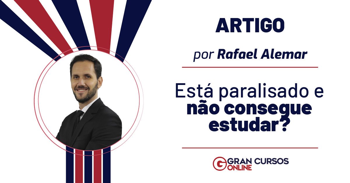 Está paralisado e não consegue estudar?