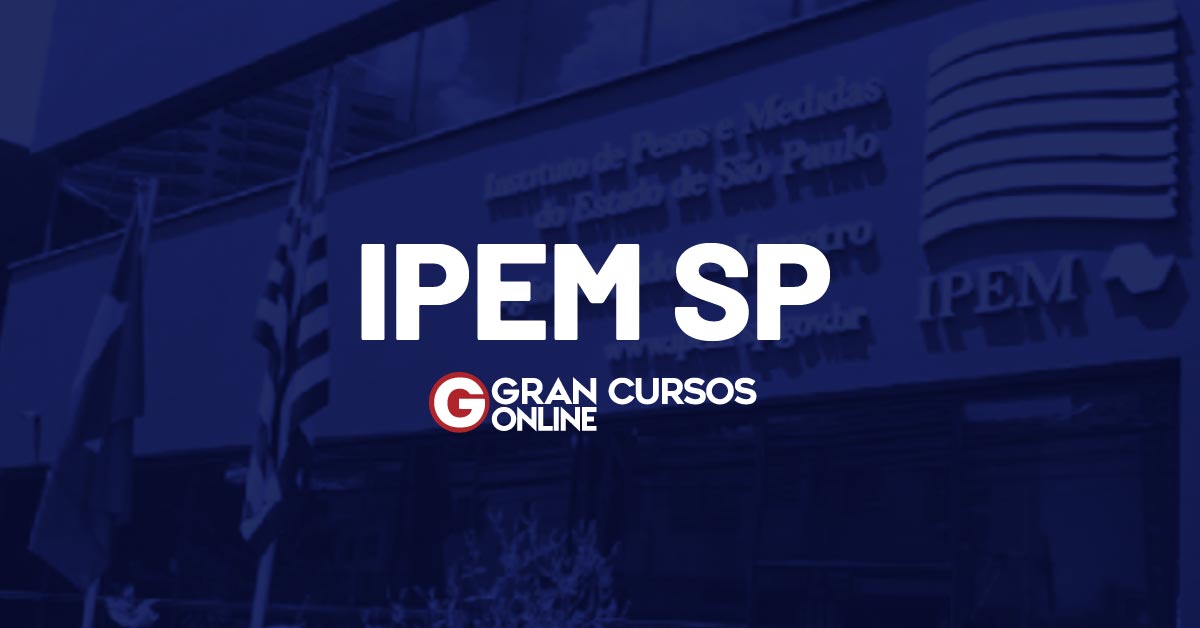Concurso IPEM SP: comissão formada! Edital em breve. Veja!