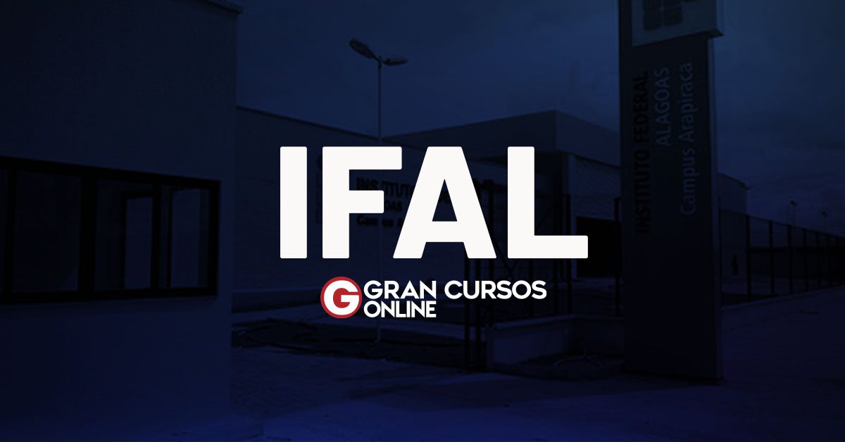 Concurso IFAL: banca definida. Veja!