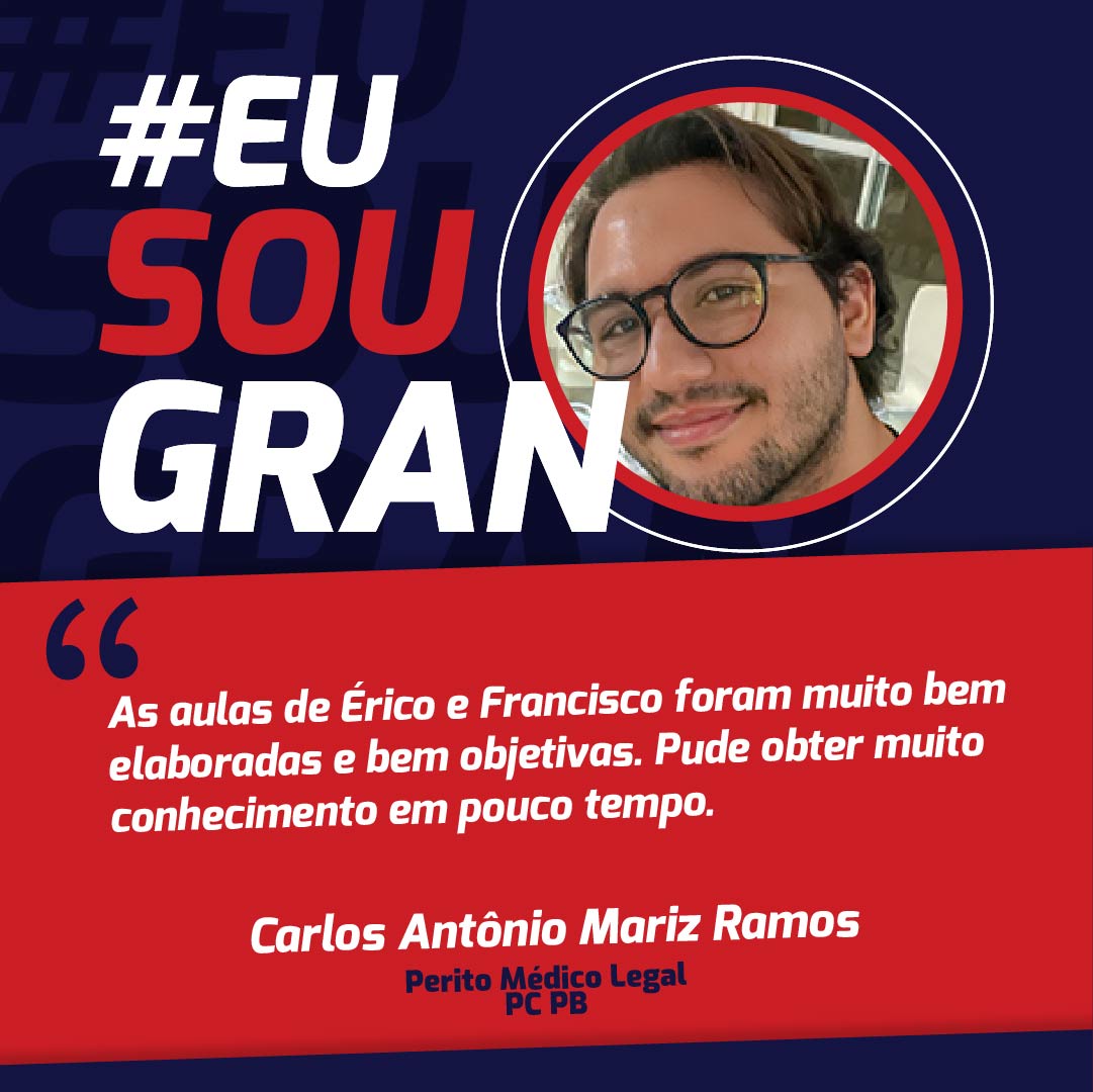 Carlos Antônio Mariz Ramos: aprovado em 10º lugar para Perito Médico ...
