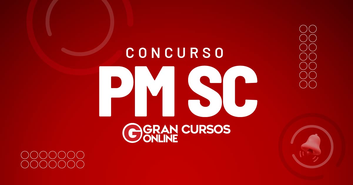 Edital PM SC Oficial publicado! Concurso com 50 vagas Edital PM SC Oficial publicado! Concurso com 50 vagas