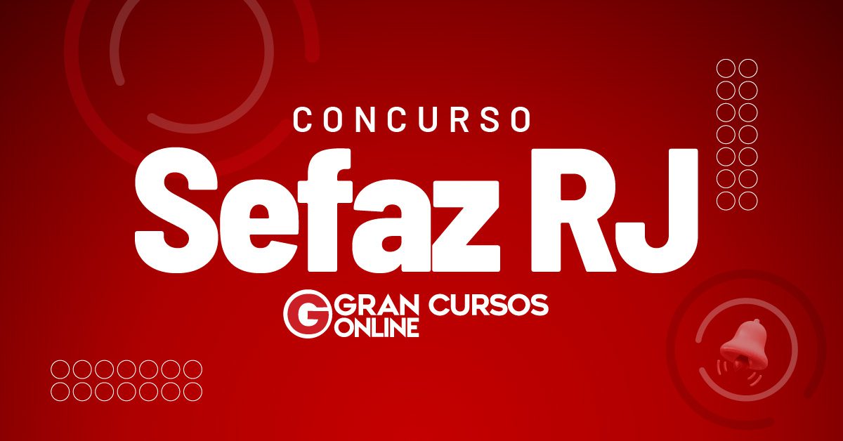 Concurso Sefaz RJ: estudos em andamento. Edital em breve