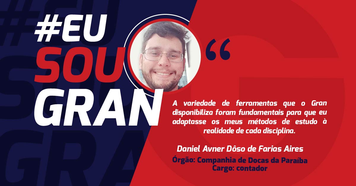 1° lugar no Concurso Docas PB: conheça Daniel Avner!