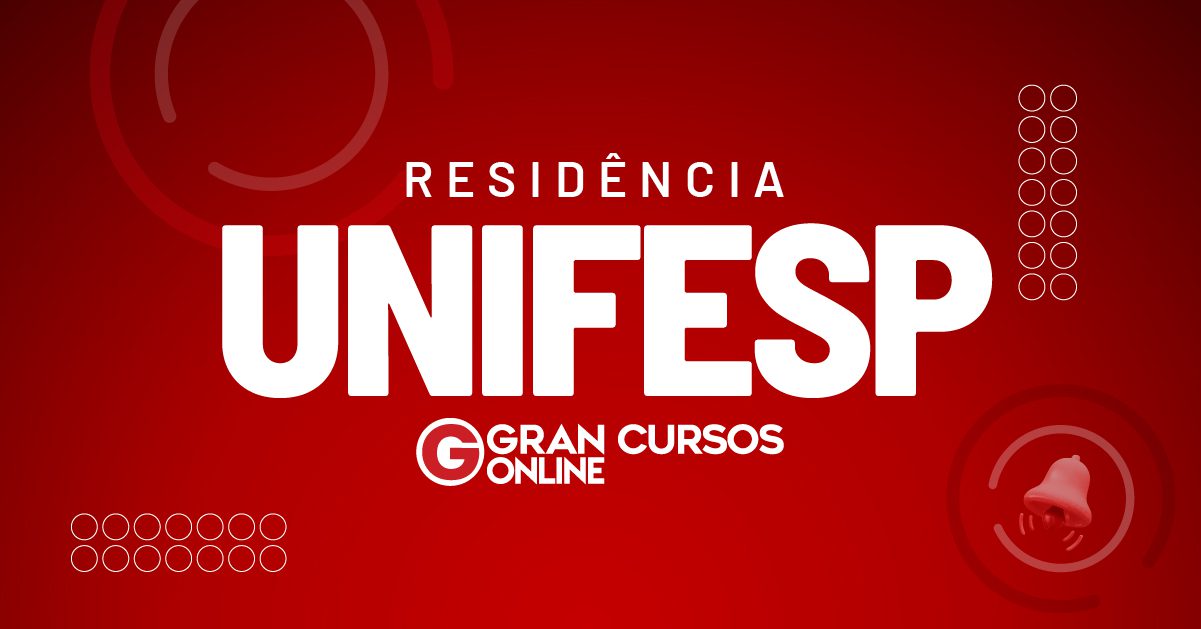 Residência UNIFESP: inscrições abertas; inscreva-se!