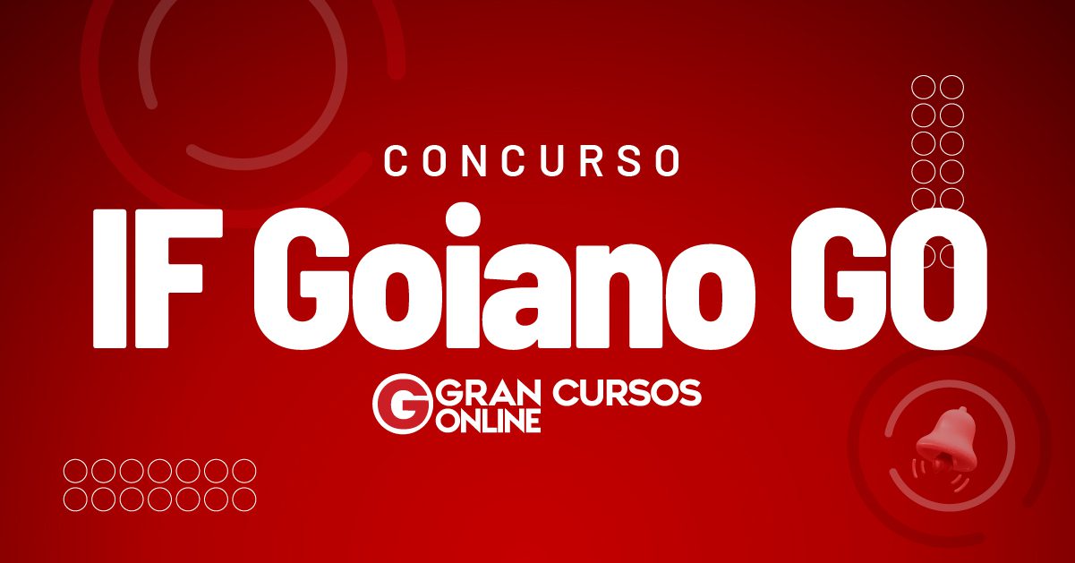 Concurso IF Goiano: banca definida; Veja!