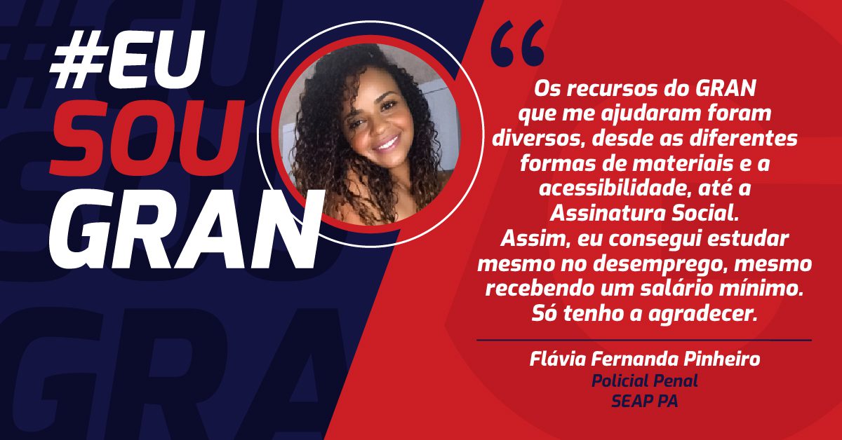 Flávia Fernanda foi aprovada entre os 10 primeiros na SEAP PA!