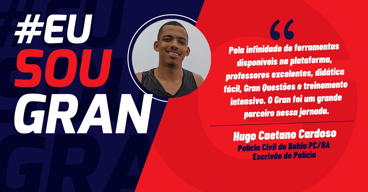 Após um ano de preparação, Hugo Caetano foi aprovado na PCBA