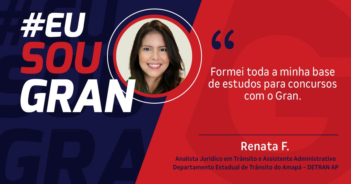Aprovação dupla no Concurso DETRAN AP: conheça Renata F.!