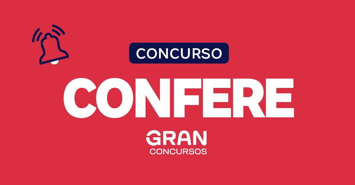 Concurso Confere: 130 vagas abertas, aproveite!