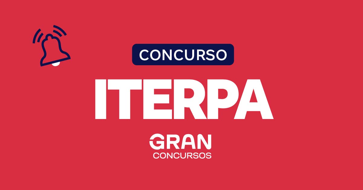 Concurso ITERPA PA: banca contratada; AOCP é o organizador!