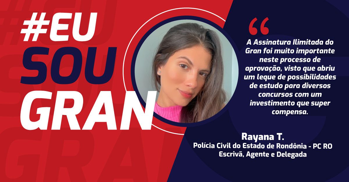 Aprovação tripla no Concurso PC RO: conheça Rayana T.!