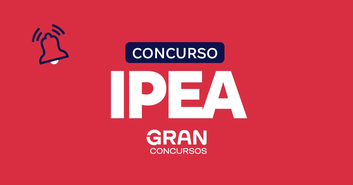 Edital IPEA: saiu. Concurso oferta 80 vagas. Veja