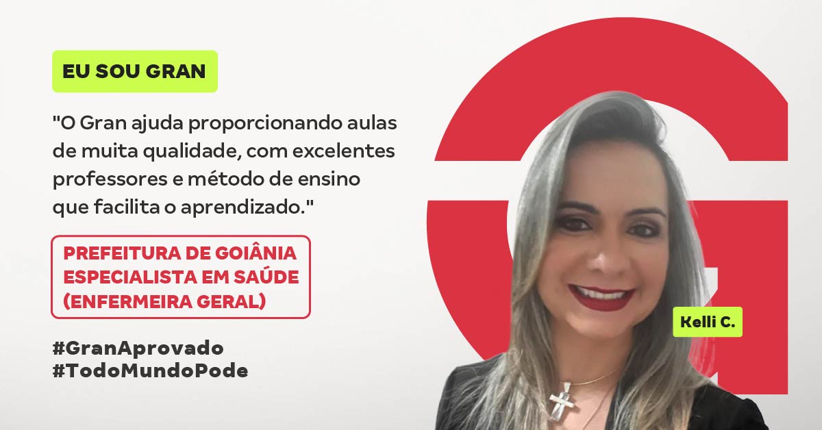 Mãe, professora, enfermeira e aprovada: conheça Kelli C.!