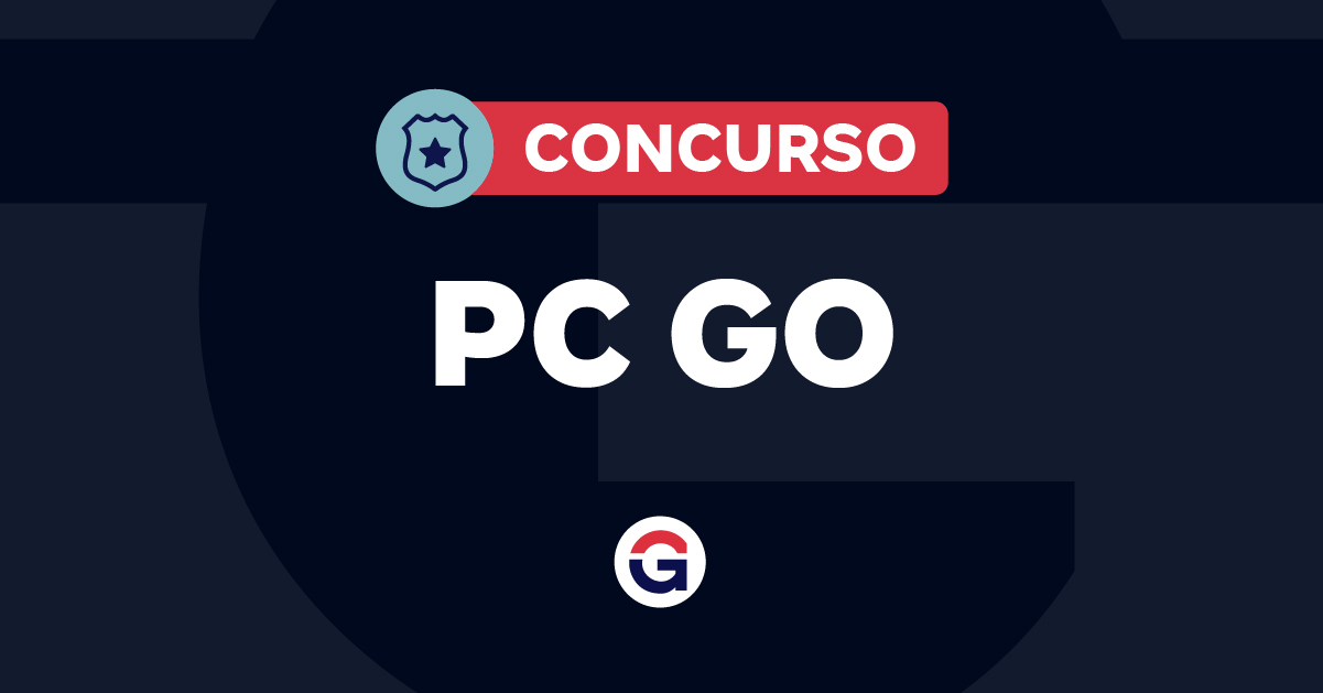 Concurso PC GO: novo edital entre 2027 e 2028. Confira!