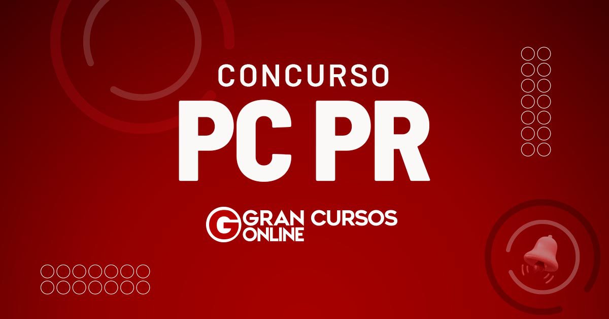 Concurso PC PR terá novo edital! Saiba mais!