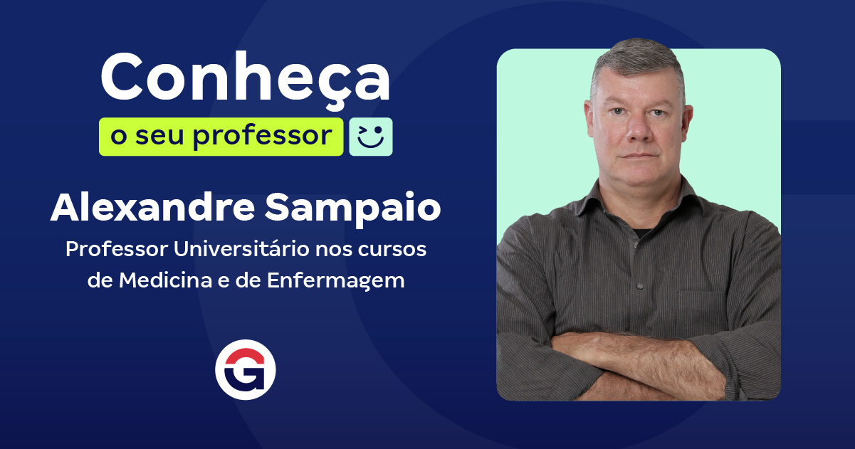 Conheça o seu Professor: Alexandre Sampaio!
