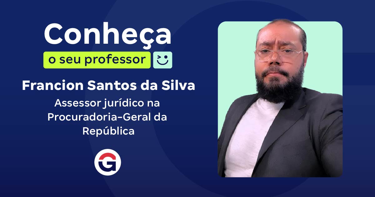 Conheça o seu Professor: Francion Santos!