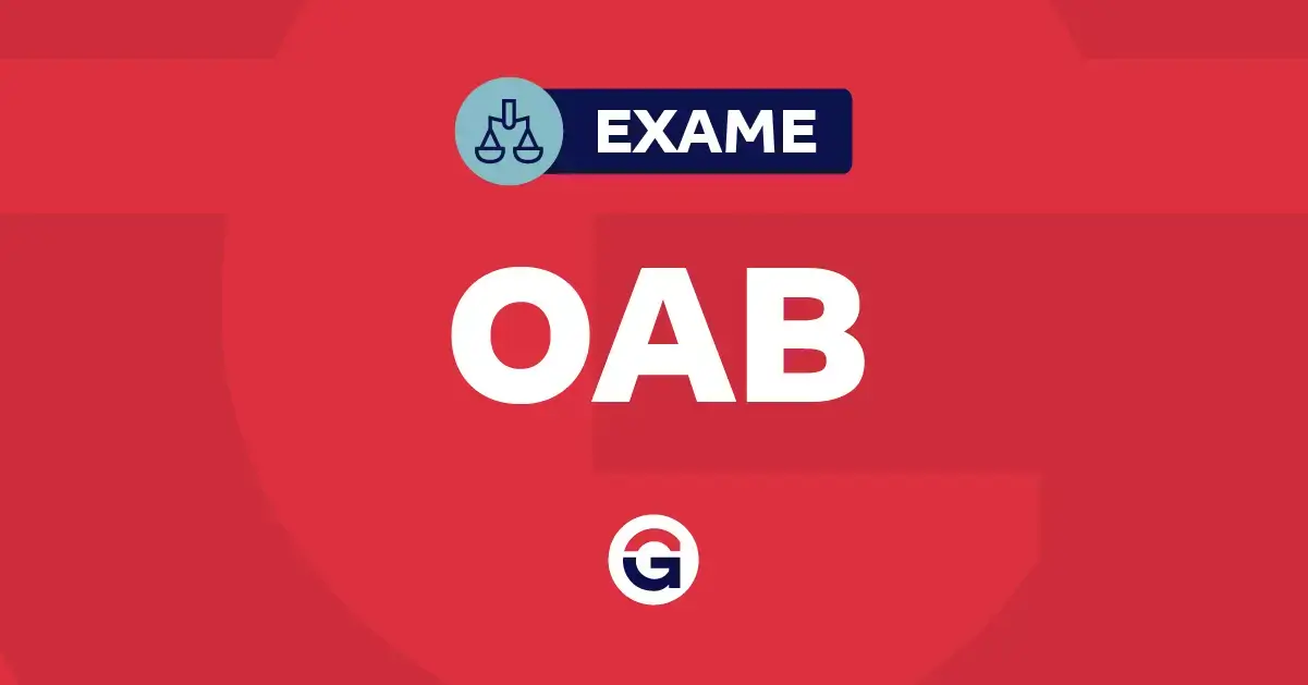 Prova OAB: edital OAB 45 publicado! Provas OAB 44 aplicadas!